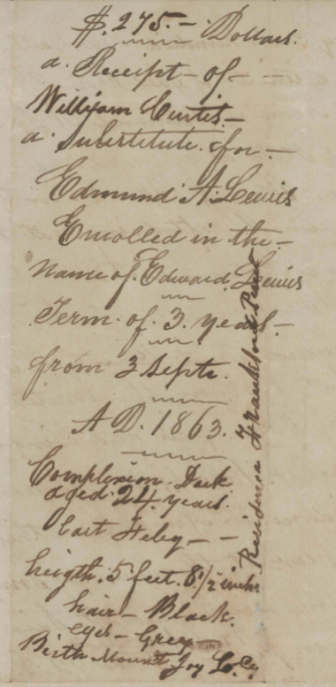 The Civil War Experience for an Affluent Family: The Lewis Family ...