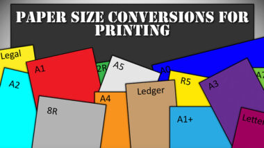 Paper Size Conversions for Printing – News