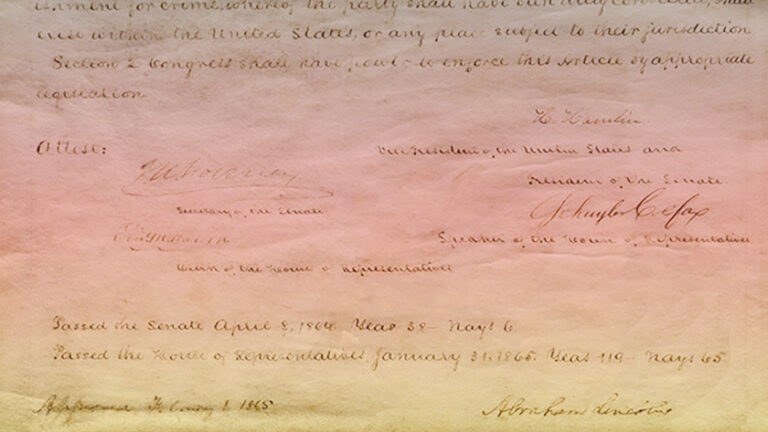 A View from the Vault – A Signature Accomplishment: Lincoln’s signature ...