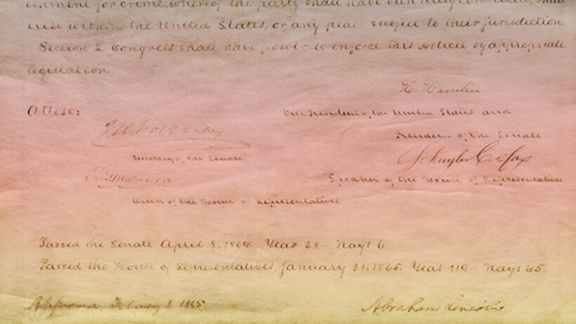 A View from the Vault – A Signature Accomplishment: Lincoln’s signature ...